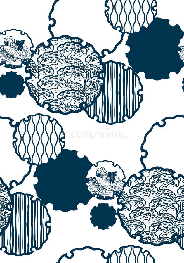 Snowflake Symbol Circle Ornamental Oriental Japanese Chinese Vector ...