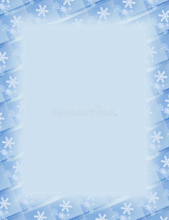 Blue Snowflake Border Stock Illustrations – 22,733 Blue Snowflake ...