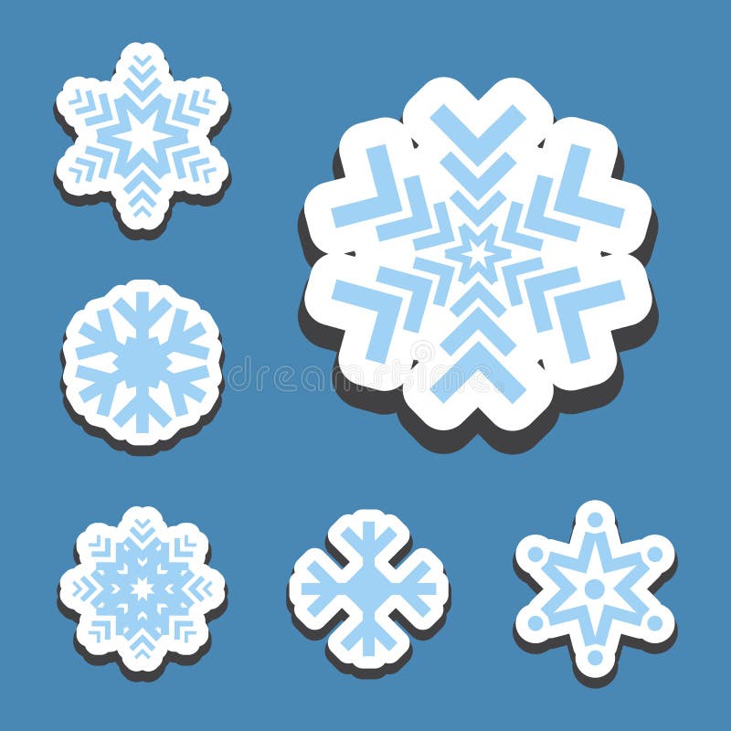 Snowflake Vector Icon Isolated Stock Vector - Illustration of sign ...