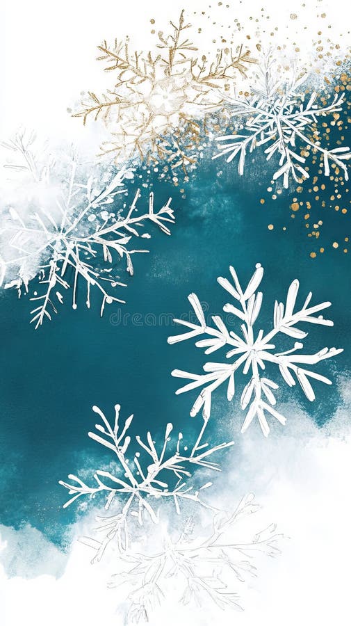 Snowflake Background Graphic Stock Illustration - Illustration of ...