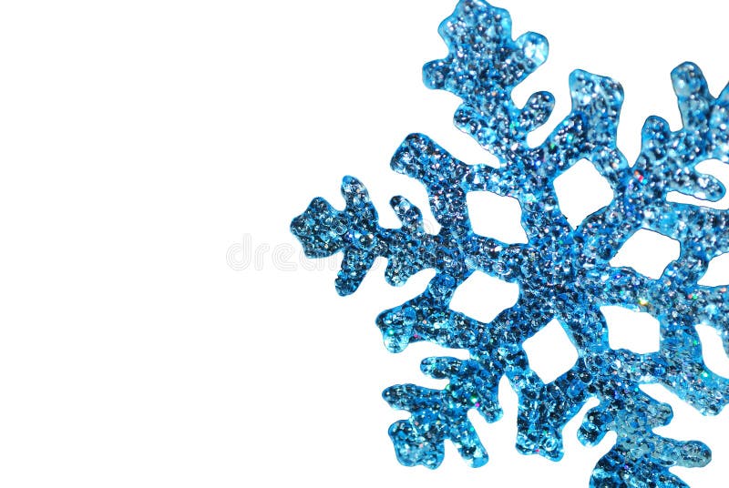 Snowflake on the white stock photo. Image of large, weather - 6981142