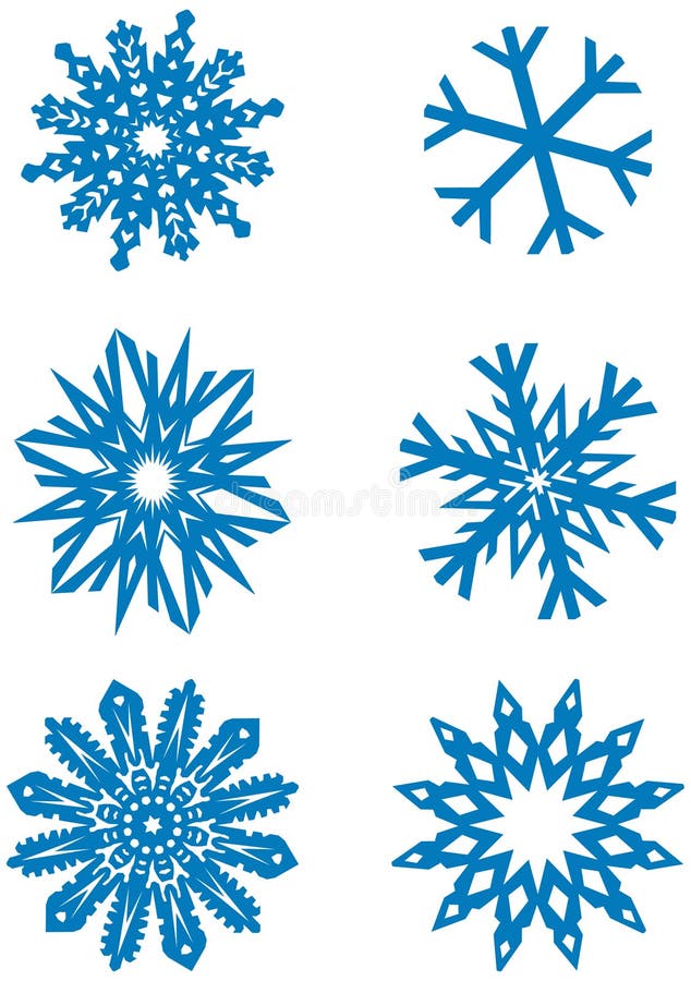 Snowflakes stock vector. Illustration of elements, drawings - 1622270