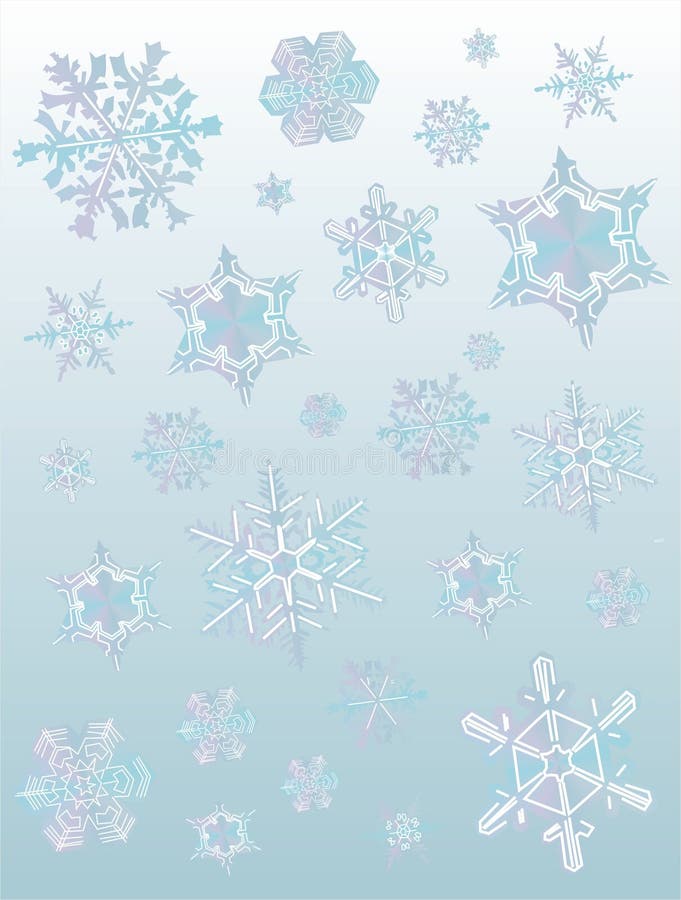 Snowflakes background stock illustration. Illustration of decorative ...