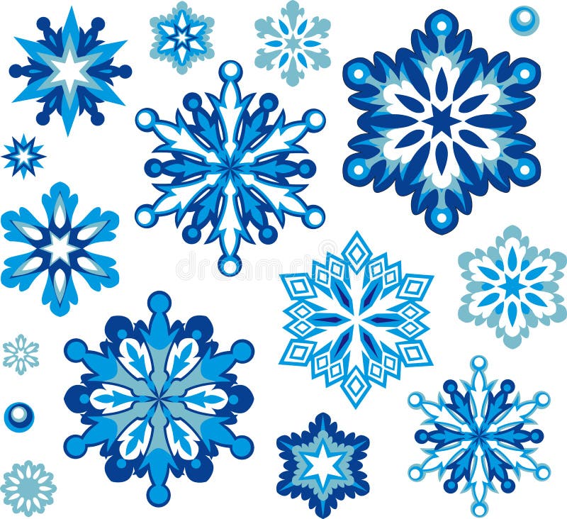 There are Never Too Many Snowflakes Stock Vector - Illustration of ...