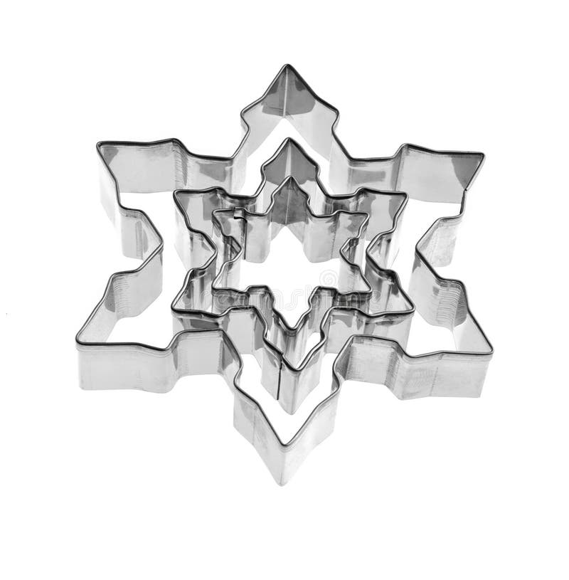 Snowflakes cutters stock image. Image of design, pastry - 31883977