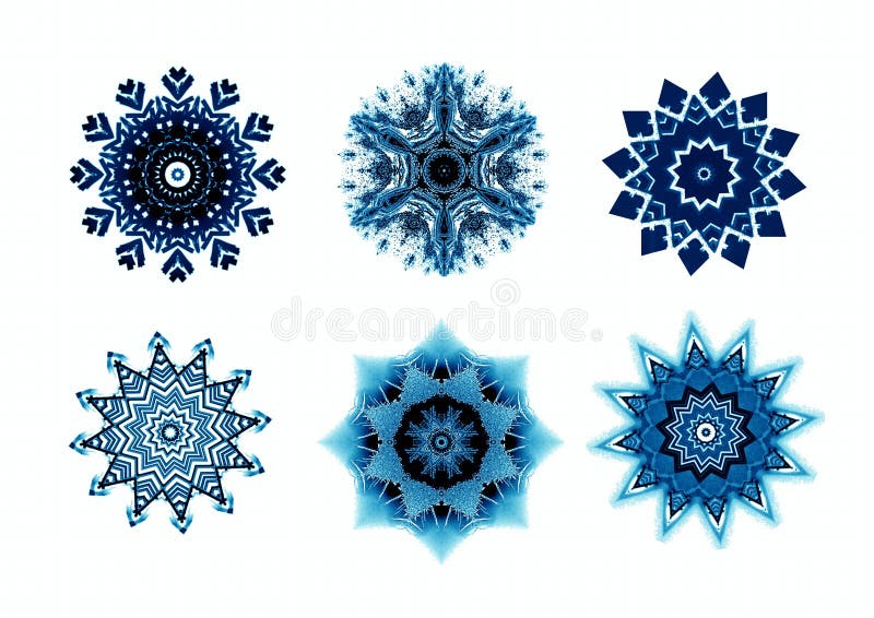 Snowflakes Design stock vector. Illustration of flowing - 3419241
