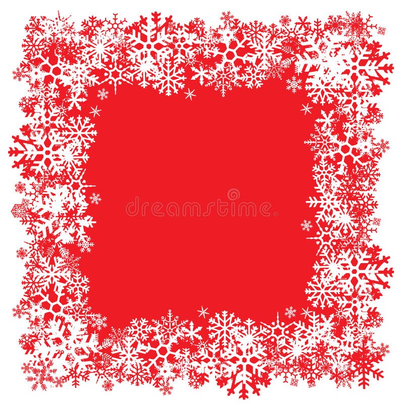 Snowflakes Layout stock vector. Illustration of beautiful - 7671164