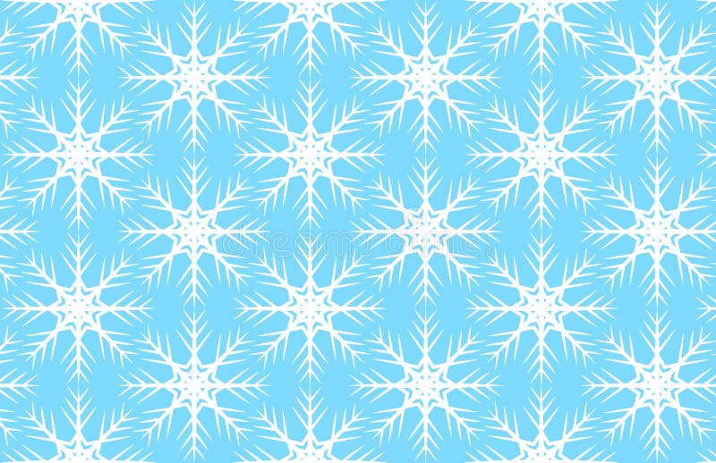 Snowflakes Repeat Pattern Design Background Wallpaper Stock ...