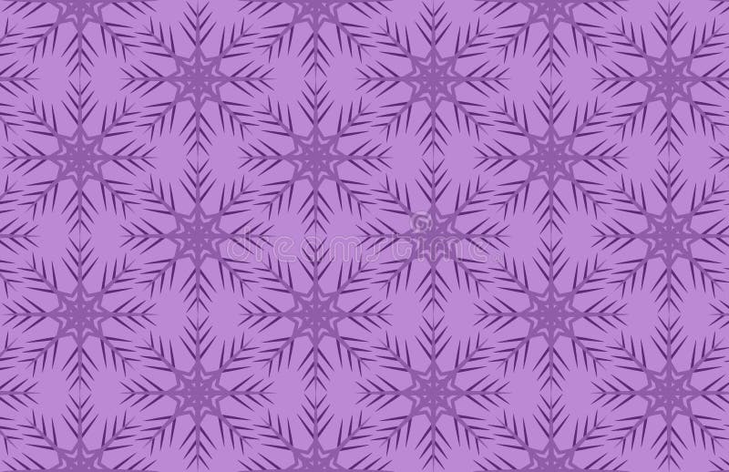 Snowflakes Repeat Pattern Design Wallpaper Stock Illustration ...