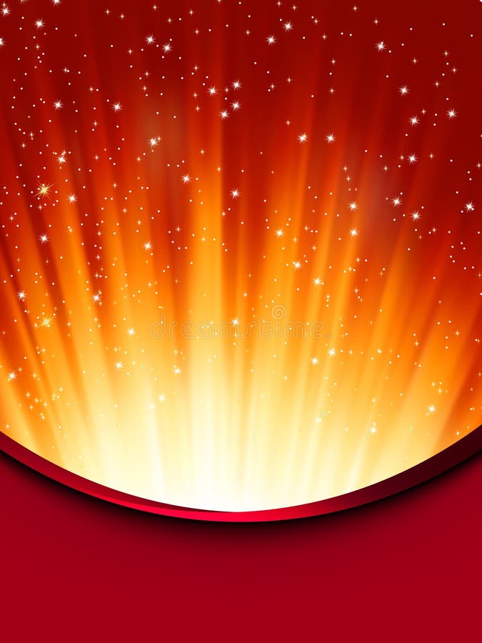 Stars Descending Path Golden Light Stock Illustrations – 40 Stars ...