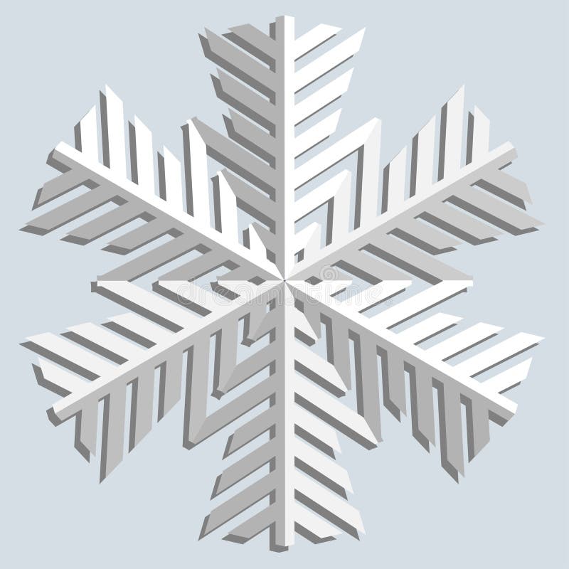 Snowflakes. Vector Illustration. Stock Vector - Illustration of curve ...
