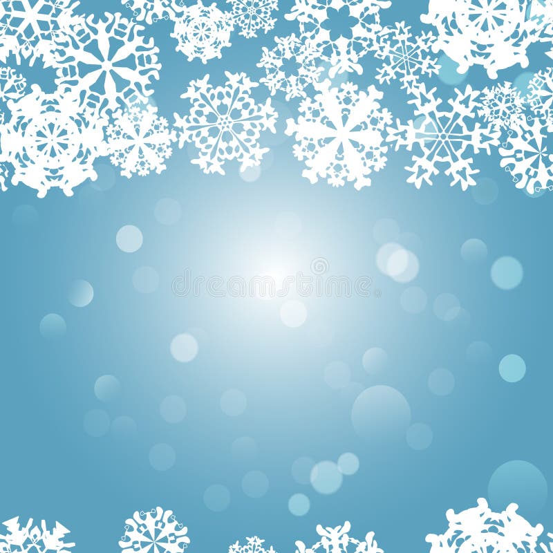 Snowflakes Winter Seamless Border, Seamless Texture, Endless Pattern ...