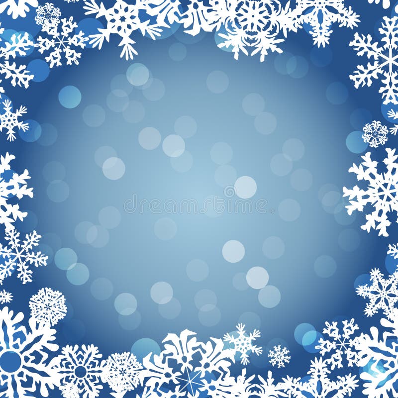 Snowflakes Winter Seamless Border, Seamless Texture, Endless Pattern ...