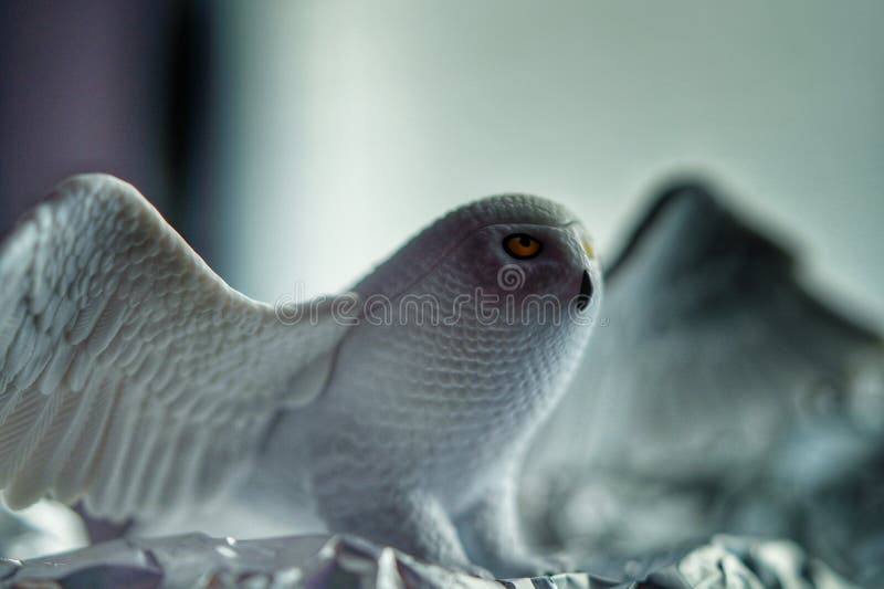 Snowie Owl - 3D Plastic Model Stock Image - Image of snowie, plastic ...