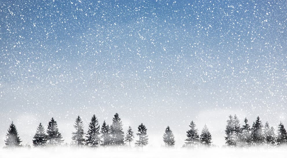 Snowing stock image. Image of blue, freeze, christmas - 3533575