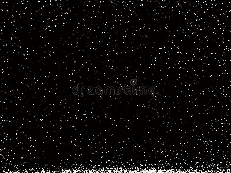 Snowing at night stock illustration. Illustration of black - 174206629