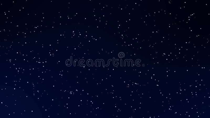 Snowing Particle Effects Overlay with Falling Snow Loop Animation Black ...