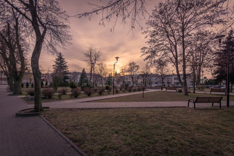 Historic Architectural Elements in the Old Town of Widawa, Poland ...