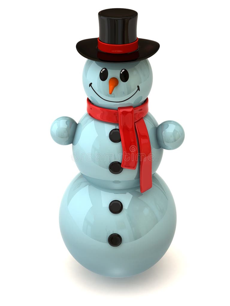 Smiley Snowman Character Stock Illustrations – 284 Smiley Snowman ...