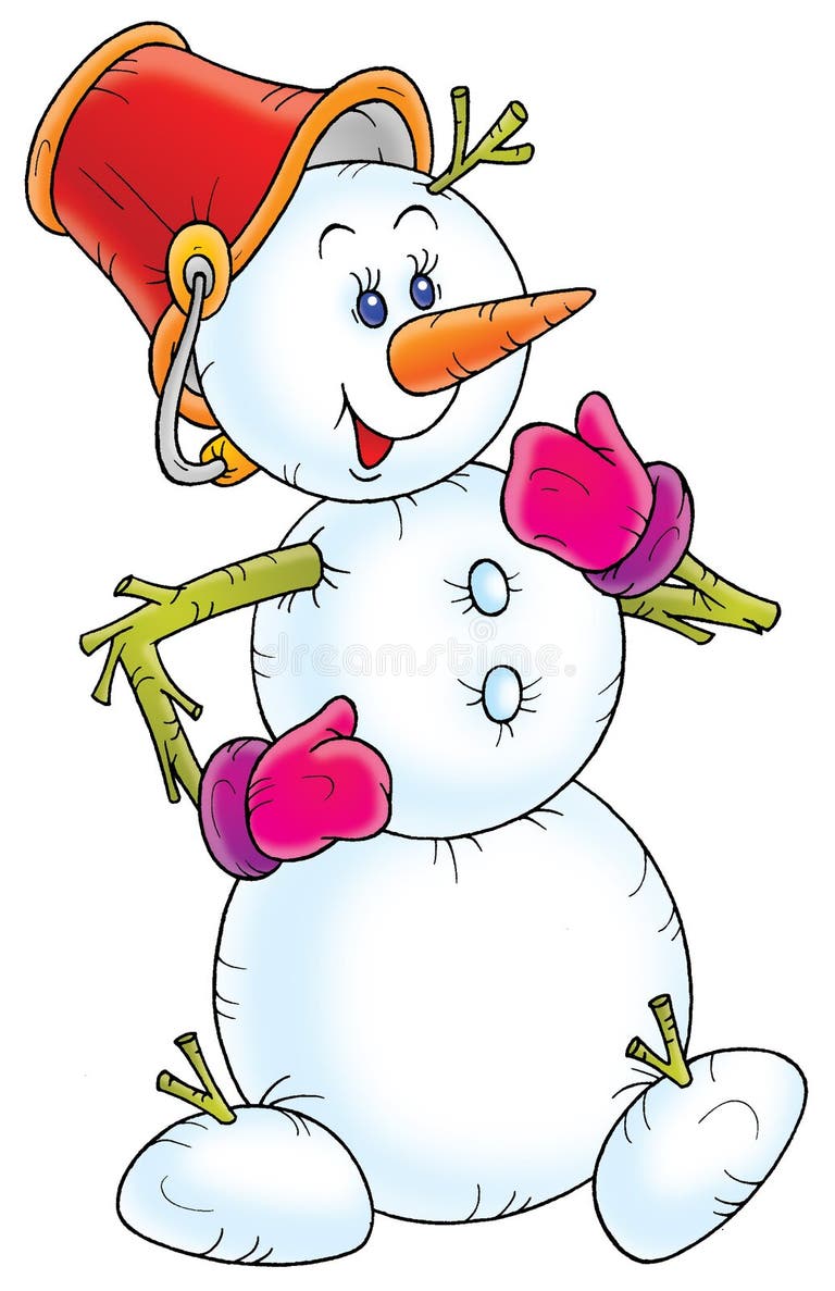 Animated Snowman Stock Illustrations – 741 Animated Snowman Stock ...