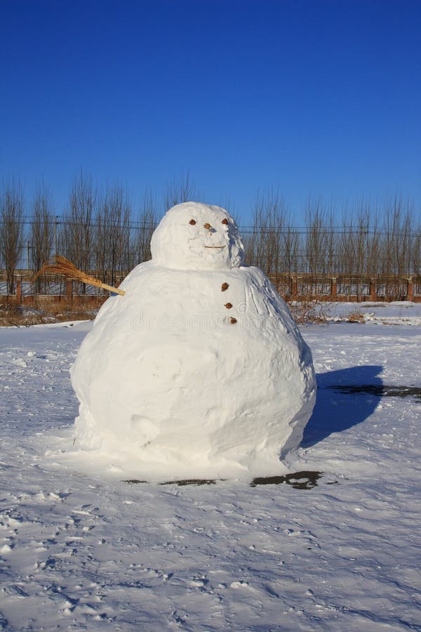 Headstand Snowman stock image. Image of smile, funny - 82739517