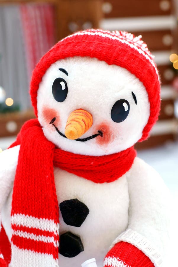 Snowman stock image. Image of cord, sylvester, scarf - 17290573