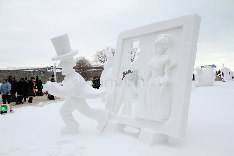 Snowman editorial stock photo. Image of tradition, carnival - 18209428