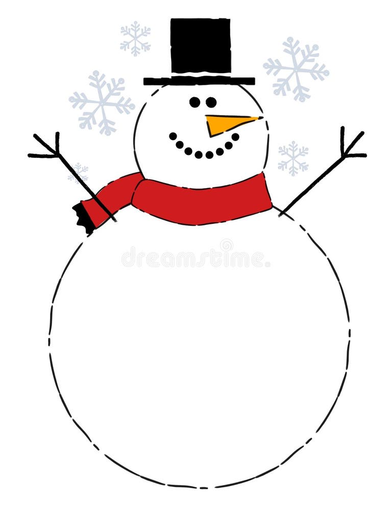 Simple Snowman Clip Art Stock Illustrations – 1,117 Simple Snowman Clip ...