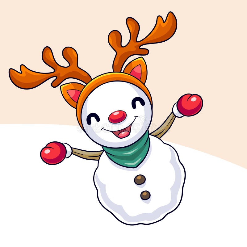 Snowman Waving Cartoon Stock Illustrations – 676 Snowman Waving Cartoon ...