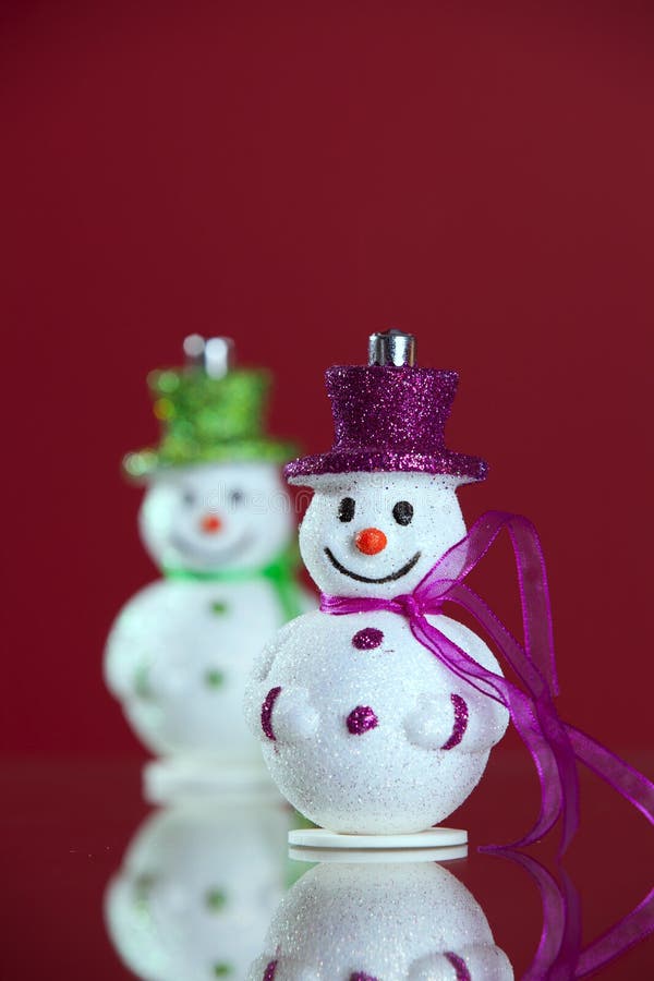 Christmas snowman stock photo. Image of cold, decorative - 17086768