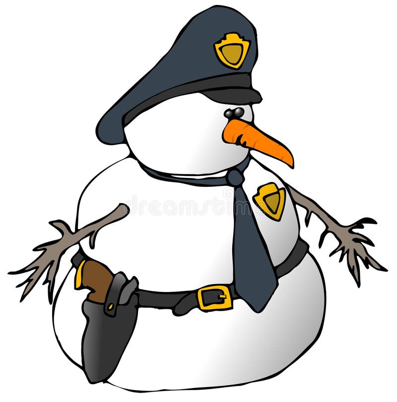 Snowman Nurse stock illustration. Illustration of blond - 3778336