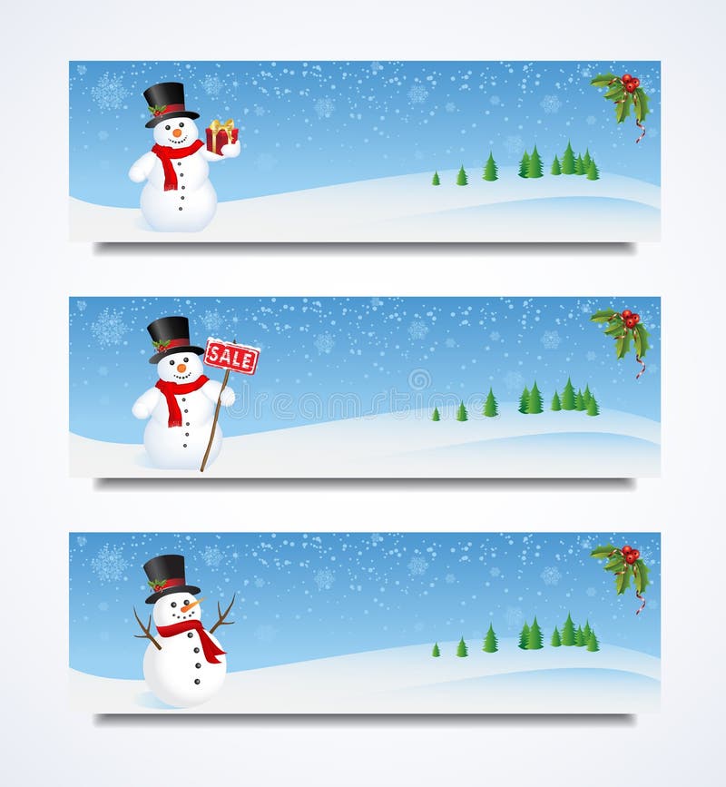 Christmas Header / Banner stock vector. Illustration of backdrop - 11224501