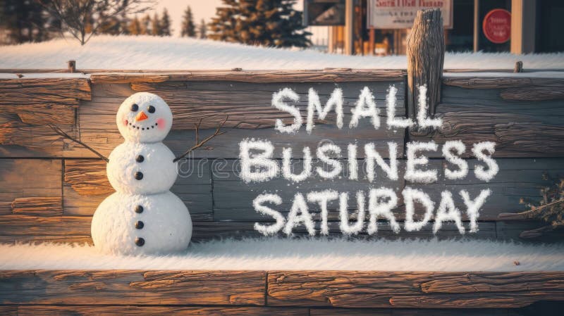 Snowman and a Light Dusting of Snow on Rustic Weathered Wood, Featuring ...