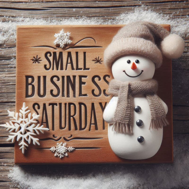 Snowman and a Light Dusting of Snow on Rustic Weathered Wood, Featuring ...