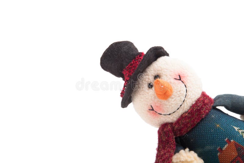 Snowman Looking Trough a Window Stock Image - Image of winter ...