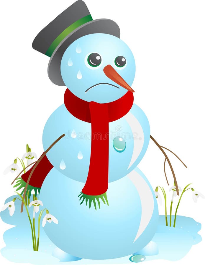 Sad Snowman Stock Illustrations – 234 Sad Snowman Stock Illustrations ...