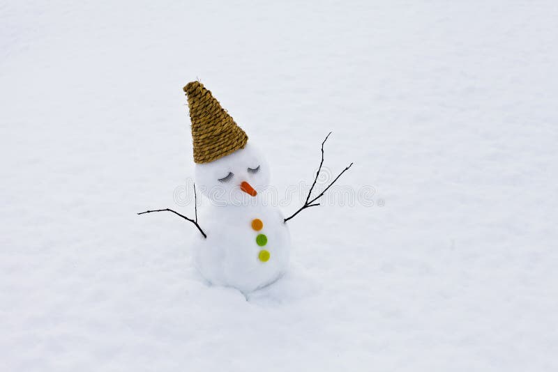 Headstand Snowman stock image. Image of smile, funny - 82739517