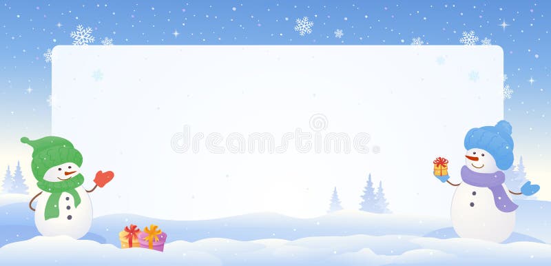 Cartoon Snowmen Clip Art Stock Illustrations – 282 Cartoon Snowmen Clip ...
