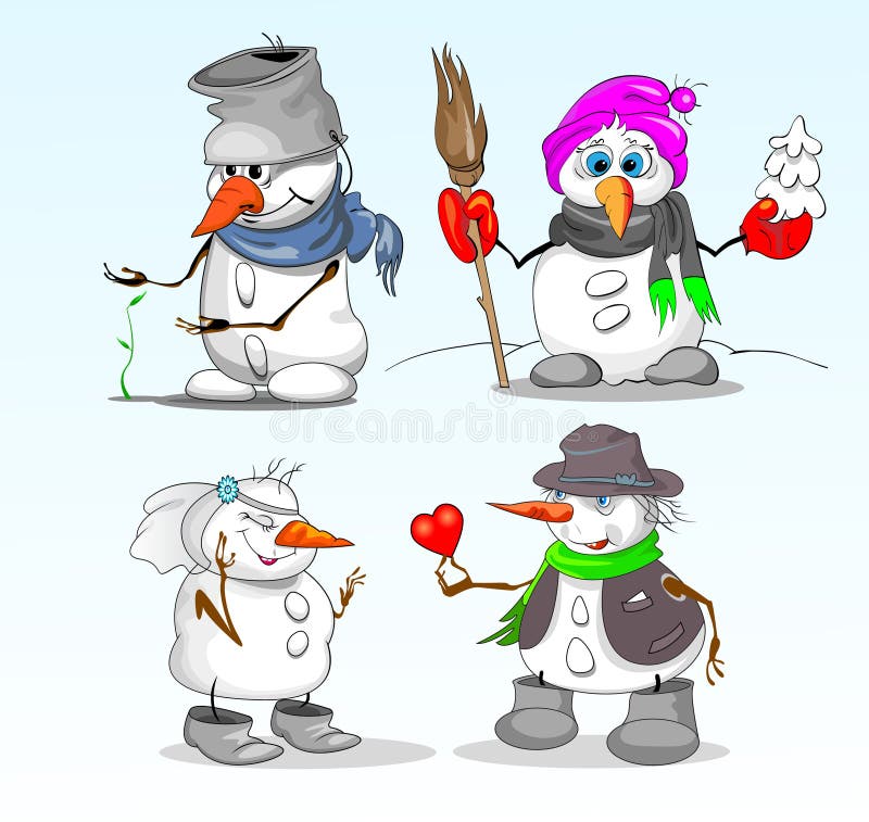Winter Cartoons Stock Illustrations – 2,867 Winter Cartoons Stock ...