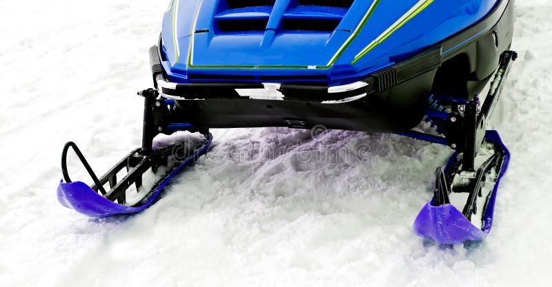 Snowmobile stock image. Image of ride, transportation - 4528095