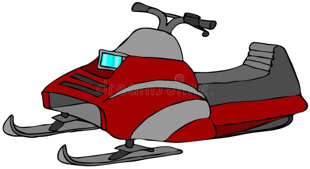 Cartoon Snowmobile Stock Illustrations – 685 Cartoon Snowmobile Stock ...
