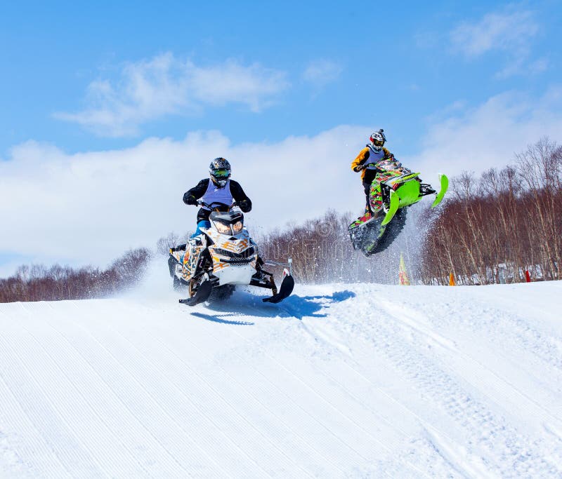 1,117 Sport Snowmobile Jump Stock Photos - Free & Royalty-Free Stock ...
