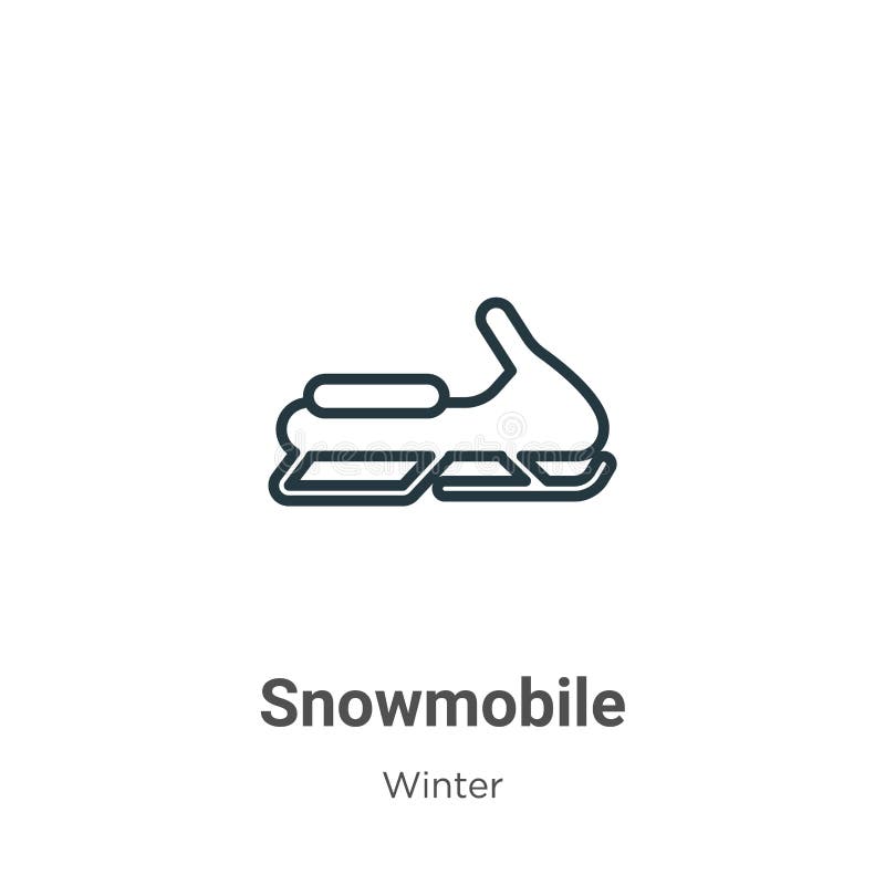 Snowmobile Outline Stock Illustrations – 1,065 Snowmobile Outline Stock ...