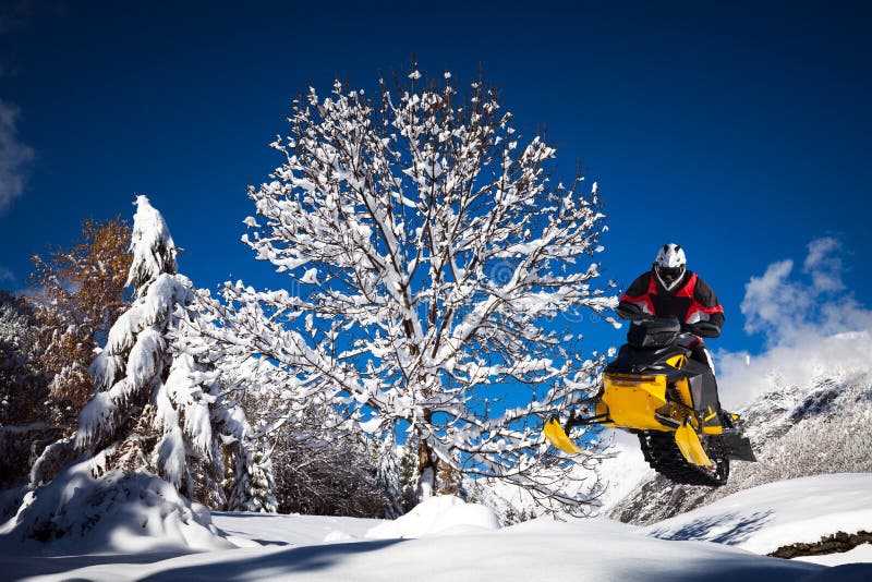 Snowmobile race stock photo. Image of extreme, race - 165140362