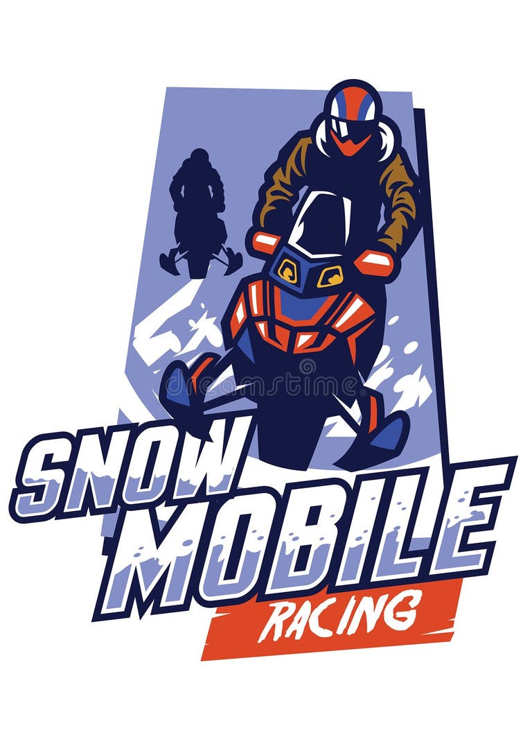 Snowmobile Race Logo Stock Illustrations – 142 Snowmobile Race Logo ...