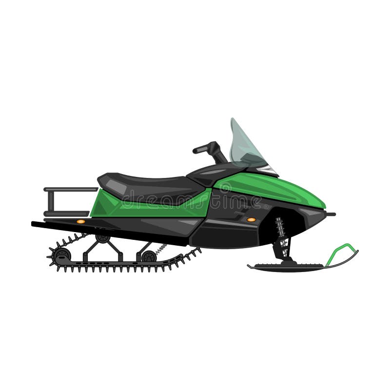 Snowmobile Vector Design Clipart Stock Vector - Illustration of drive ...