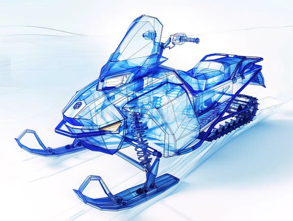Snowmobile Visualization with Augmented Reality Transparent Snowmobile ...