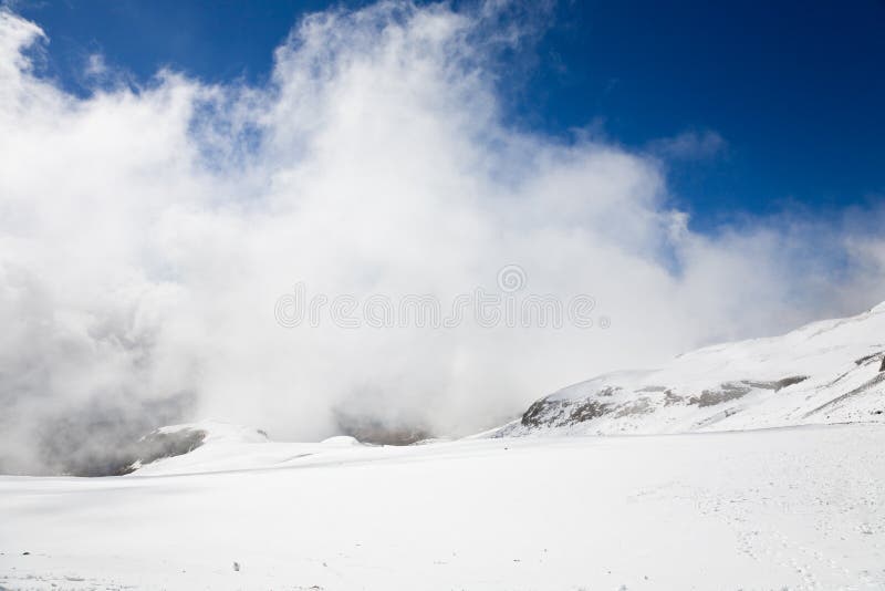 Snowstorm stock image. Image of cold, moody, china, asian - 16695915