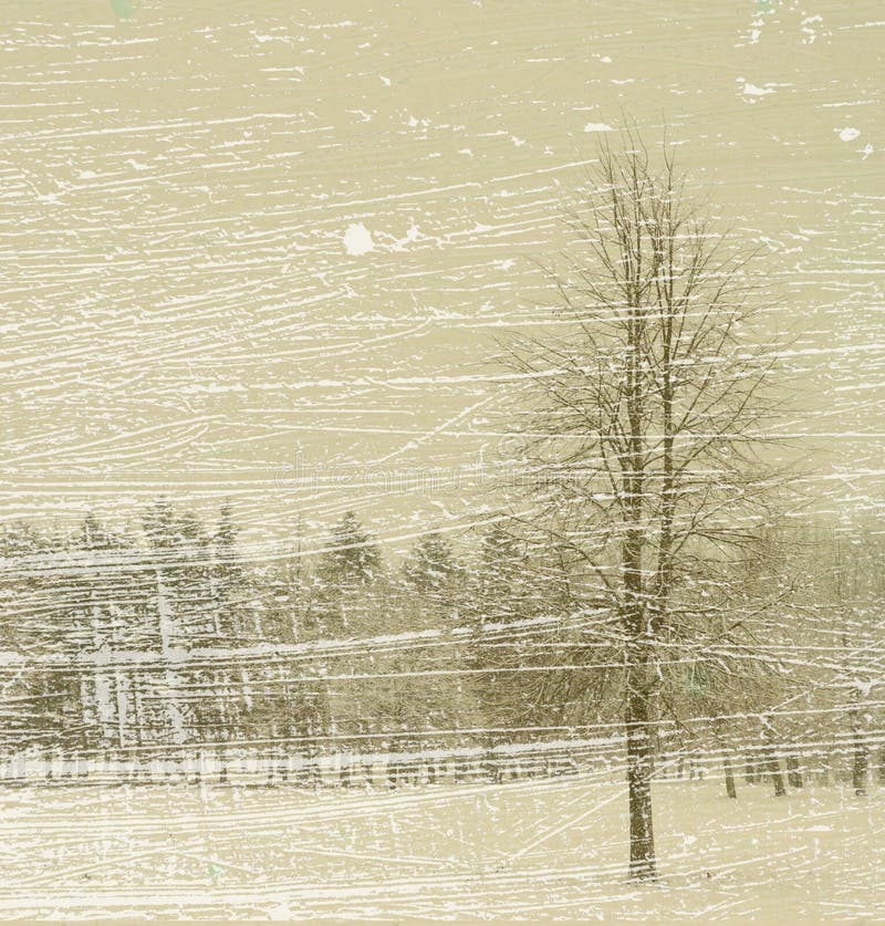 Snowstorm stock illustration. Illustration of december - 695561