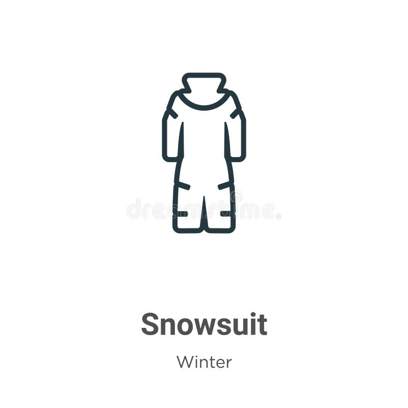 Outline Snowsuit Stock Illustrations – 38 Outline Snowsuit Stock ...